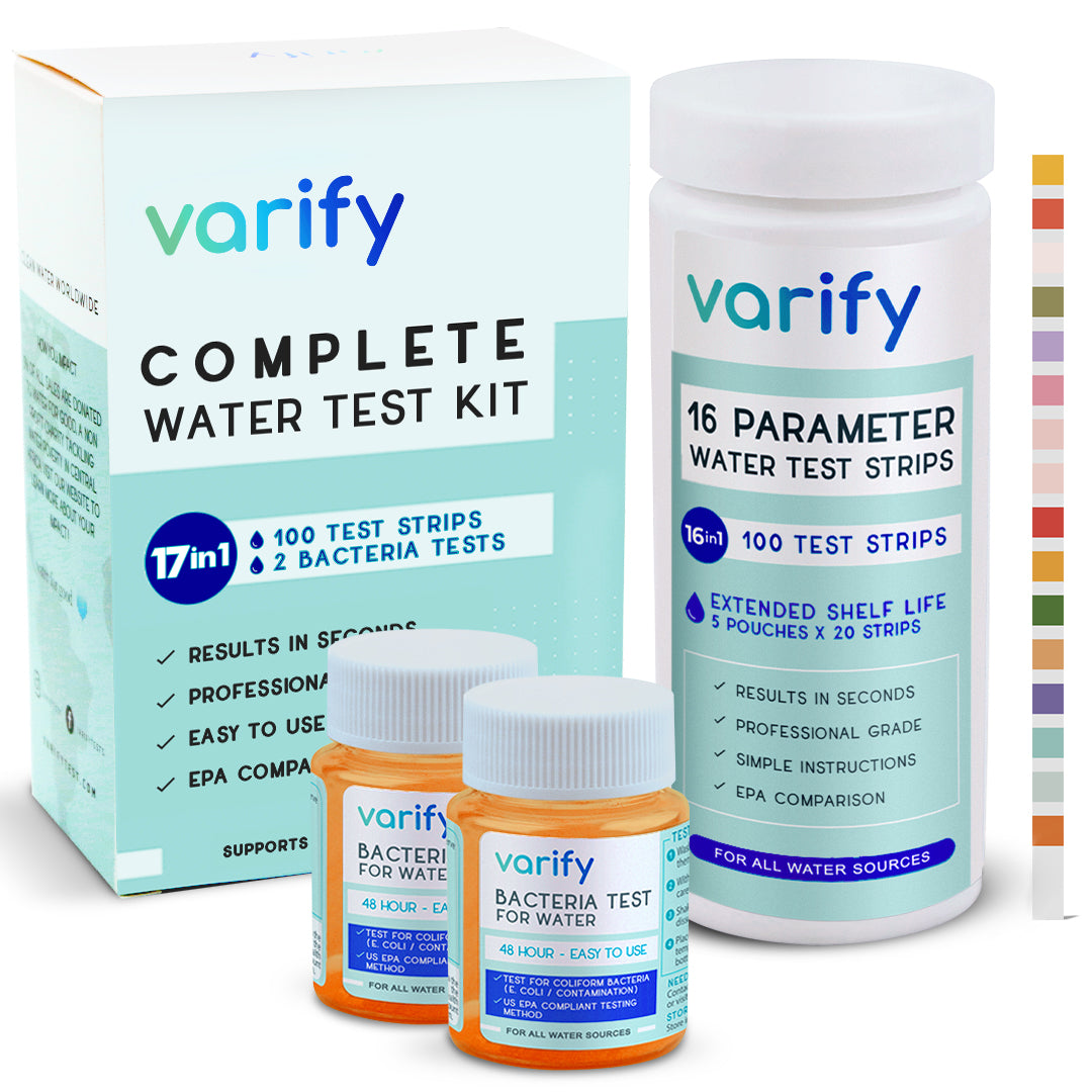 Varify Water Test Kit | Drinking Water Test for 17 Parameters
